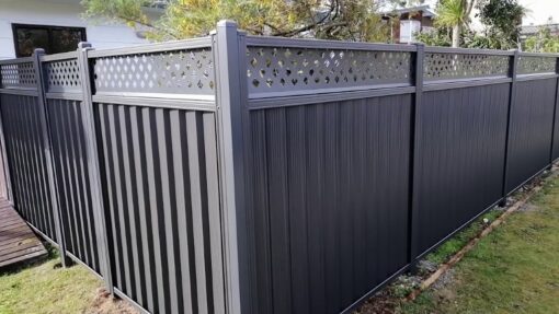 Colorbond Lattice Fence Extension - A1 Lattice