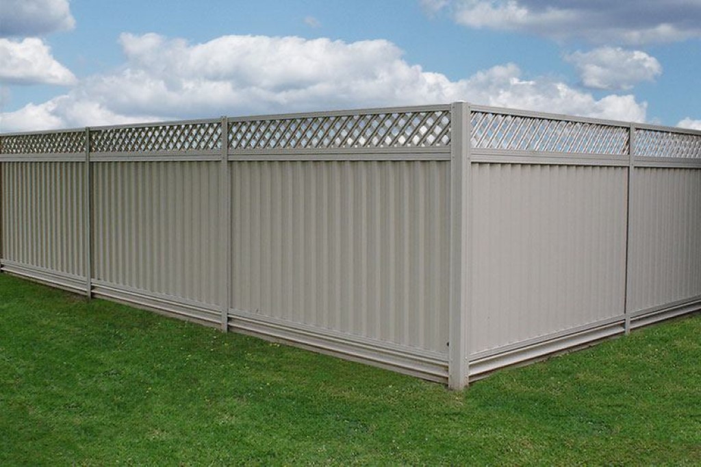 Colorbond Lattice Fence Extension - A1 Lattice