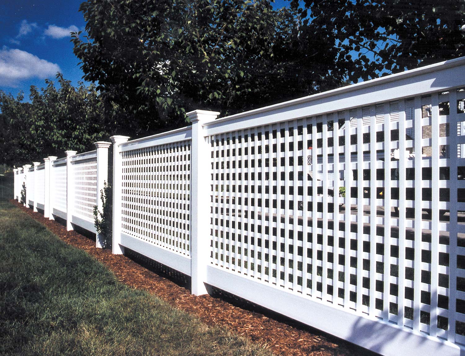 PVC Plastic Lattice Diagonal - A1 Lattice