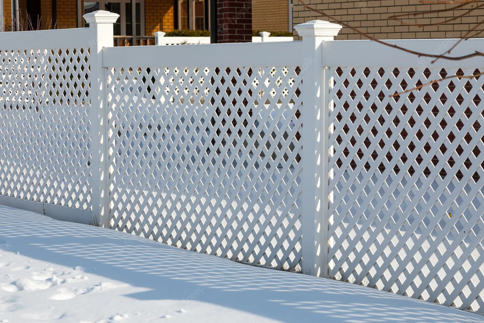 PVC Plastic Lattice Diagonal - A1 Lattice